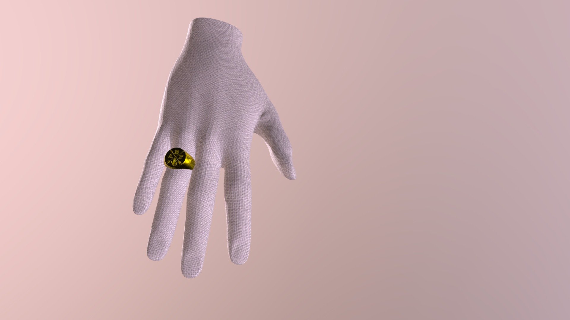 Signet ring - 3D model by VE AND VILE (@veandvile) [994ddee] - Sketchfab