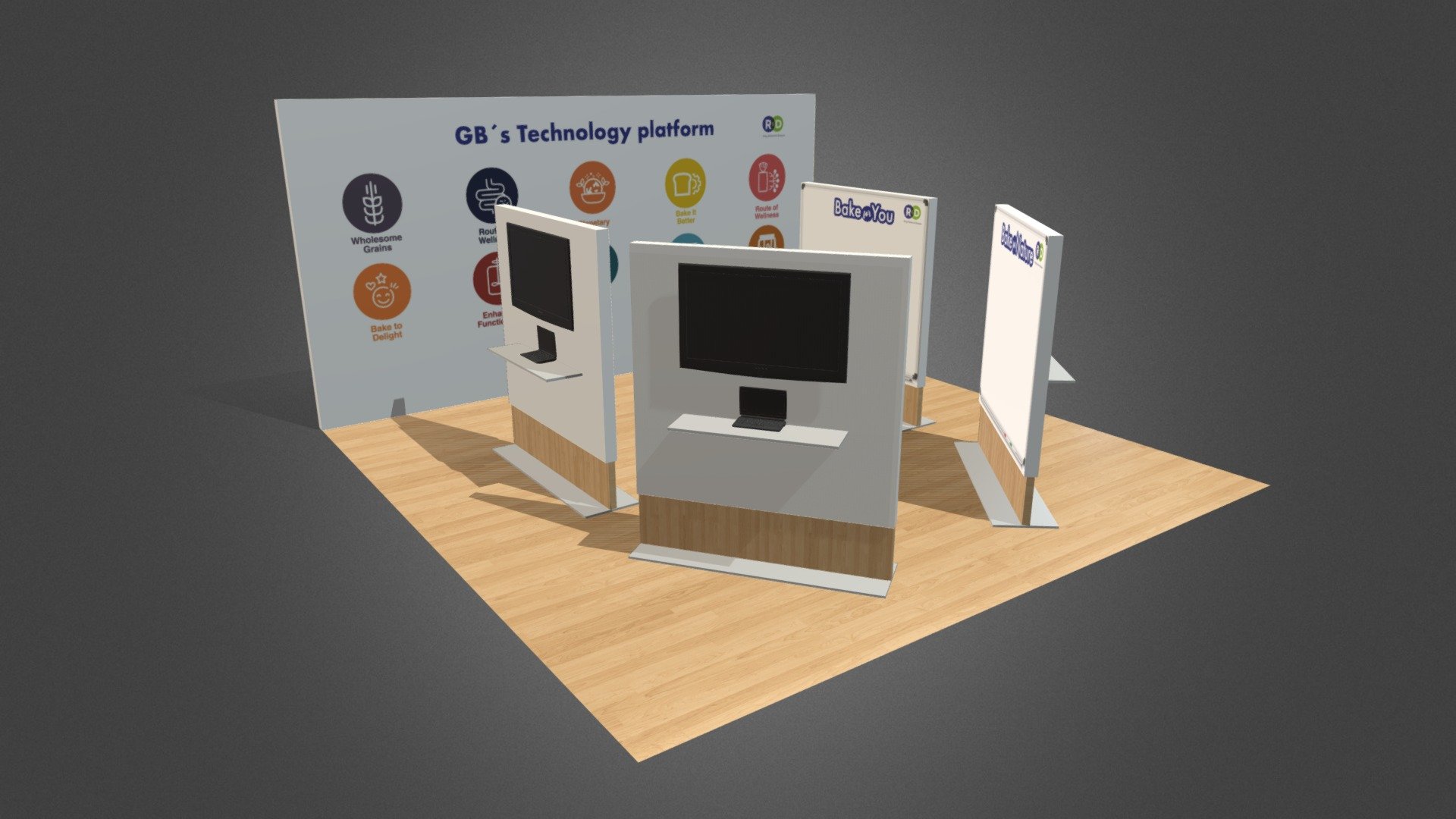 Stand R&D TMM 2023 - 3D model by MrZ0o [994e1e5] - Sketchfab