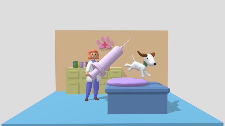 Veterinarian 3D models - Sketchfab