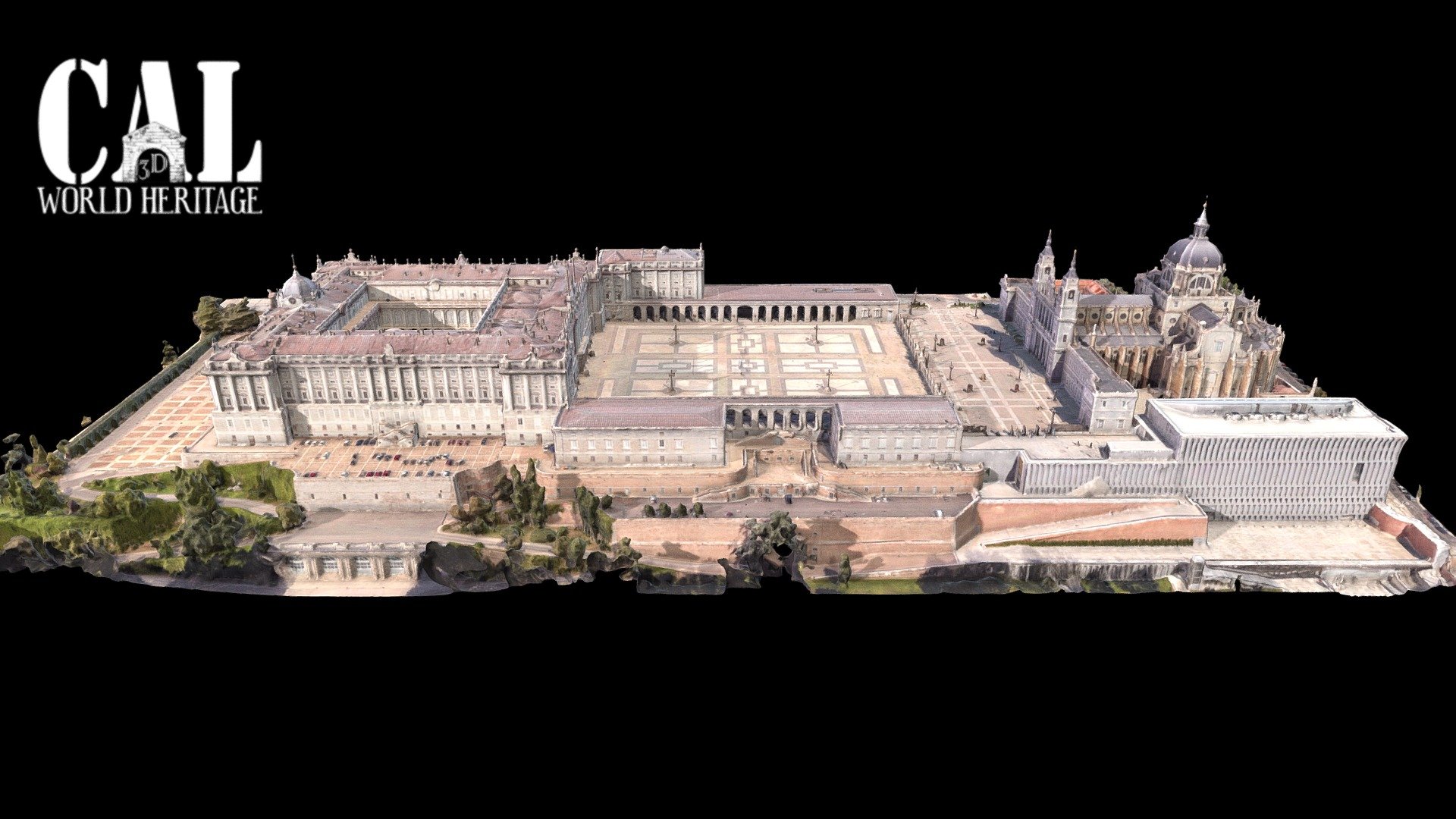 Palacio Real de Madrid - 3D model by luiscoya [9951b57] - Sketchfab