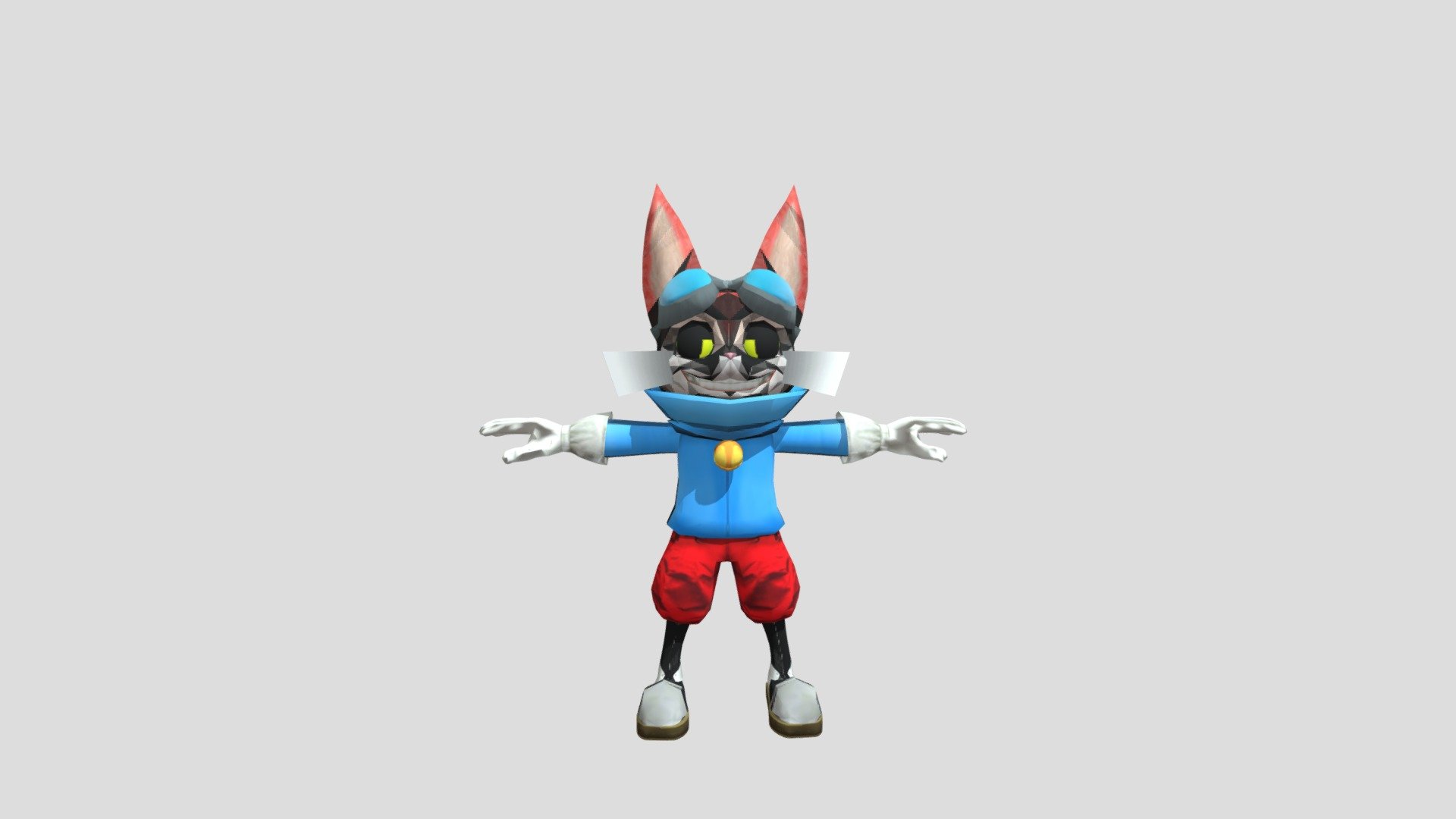 Blinx - 3D model by modellehetbeste8761 (@Talkingtomplumbear) [9954bf2 ...