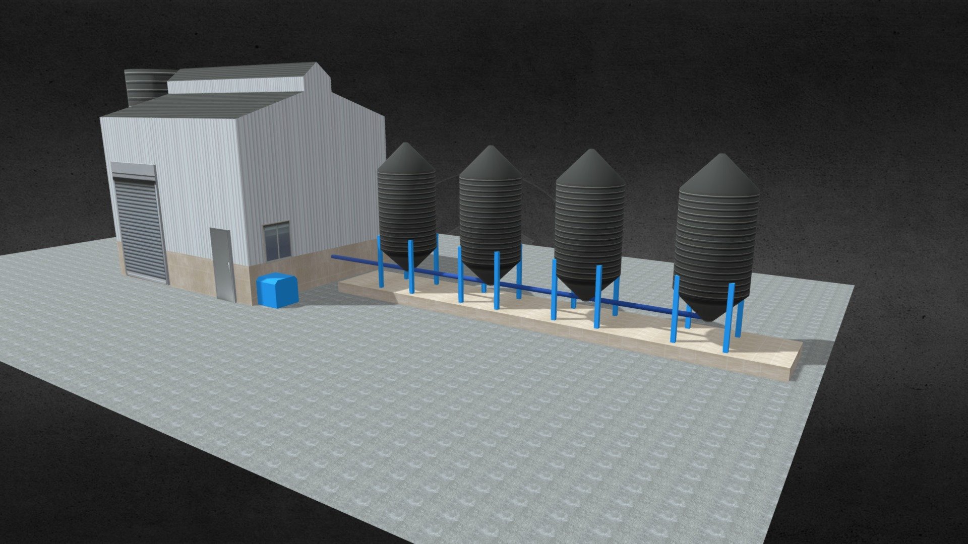 Grain Factory - Buy Royalty Free 3D model by Modeler (@hamidra7a ...