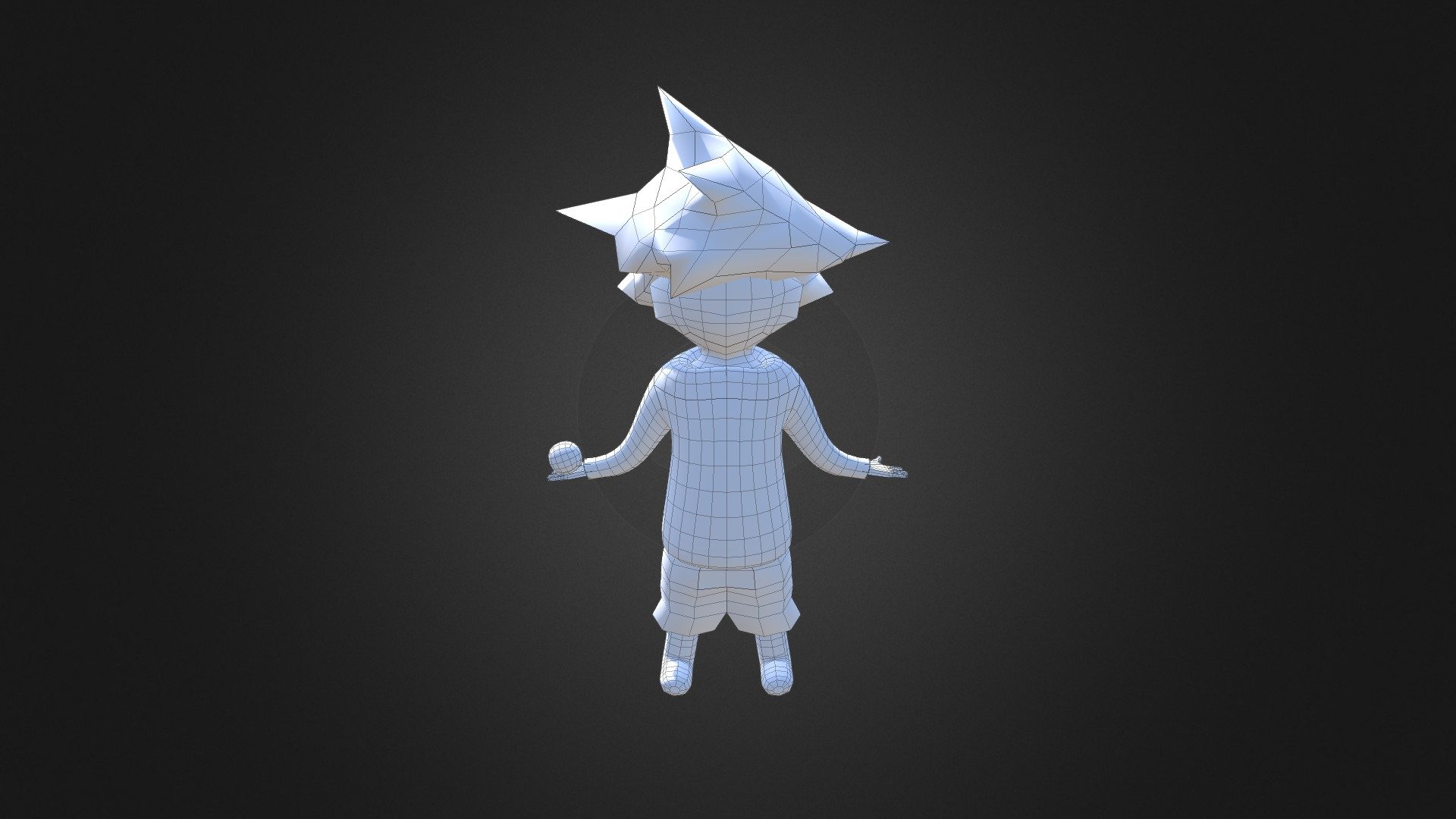 Kid Goku - 3D model by IsmaelLuzuriaga [99551f7] - Sketchfab