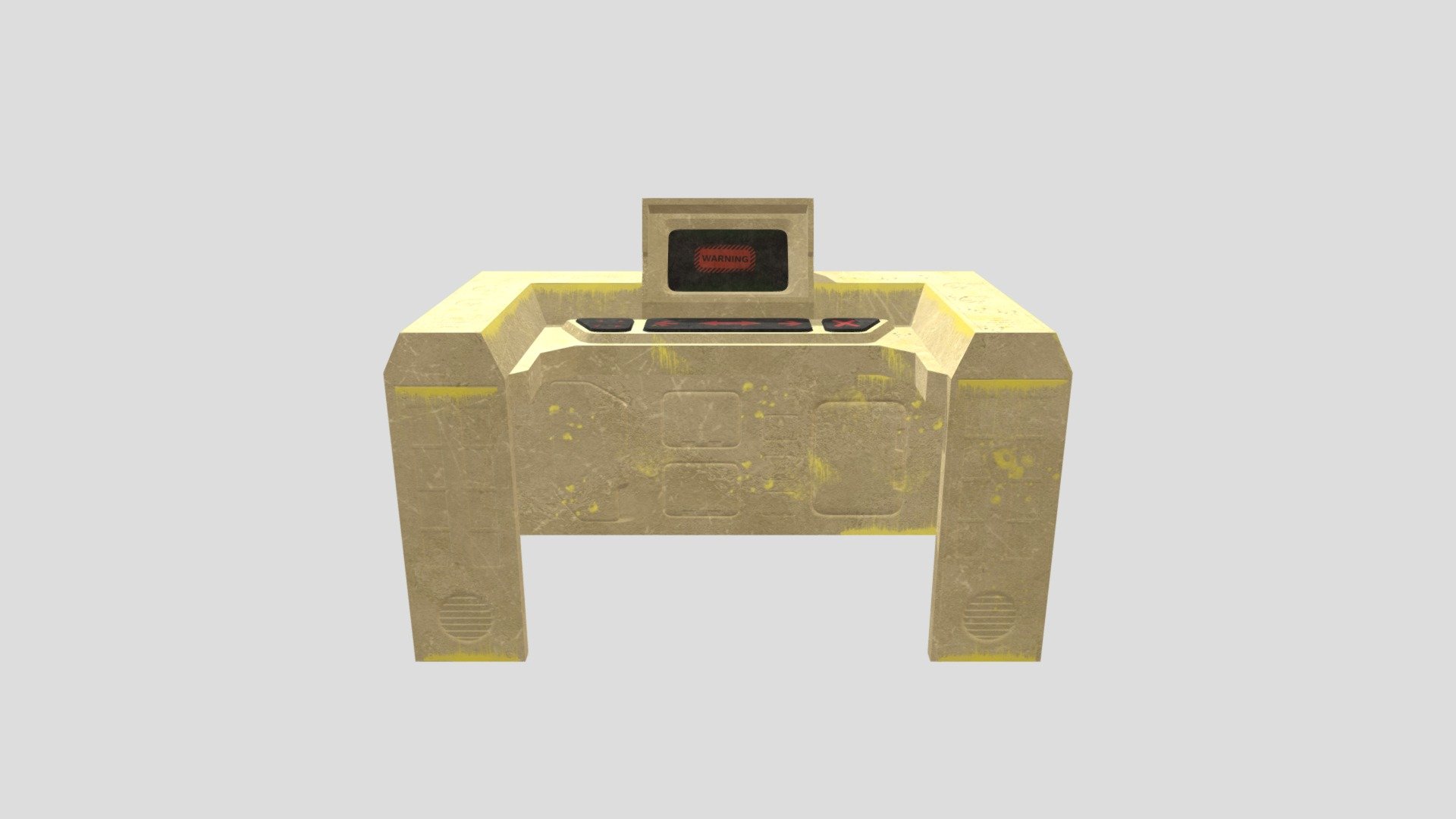 Rusty Computer - 3D model by anhall2001 [9956bb3] - Sketchfab