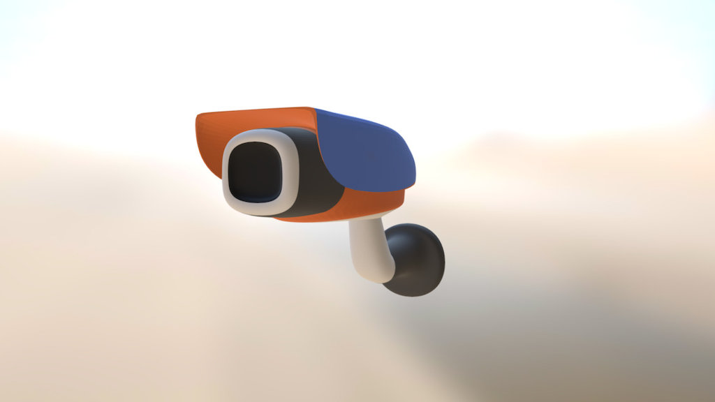 Security Camera - 3D model by tethrius [9959068] - Sketchfab