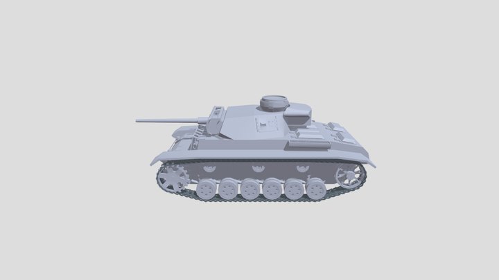 Panzer-3 3D models - Sketchfab