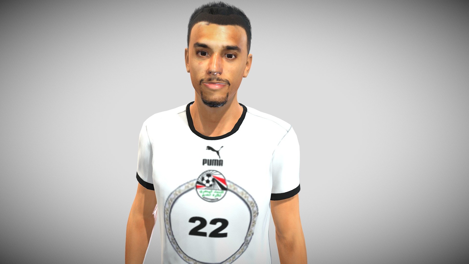 Omar Marmoush - 3D model by abdallahemad800 [9960aaf] - Sketchfab