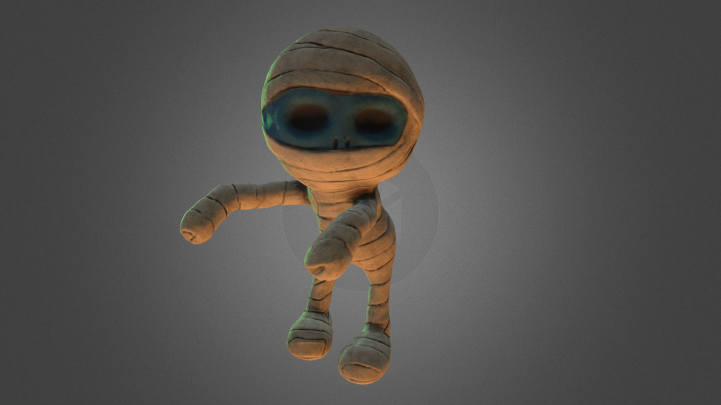 Lil Mummy - Mummy Monday - 3D model by DilutedEgo [9960b7b] - Sketchfab