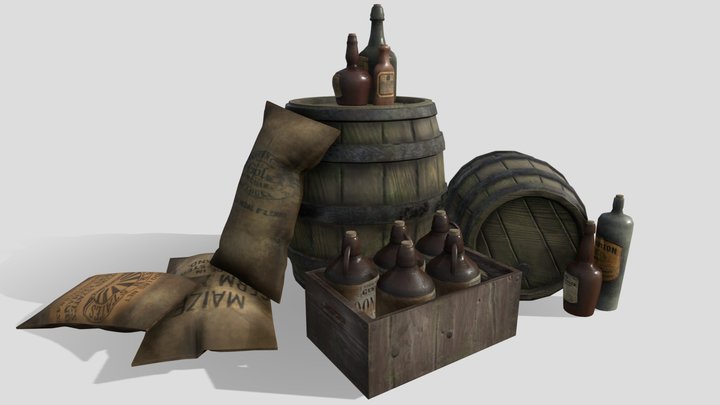 Prop-assets 3D models - Sketchfab