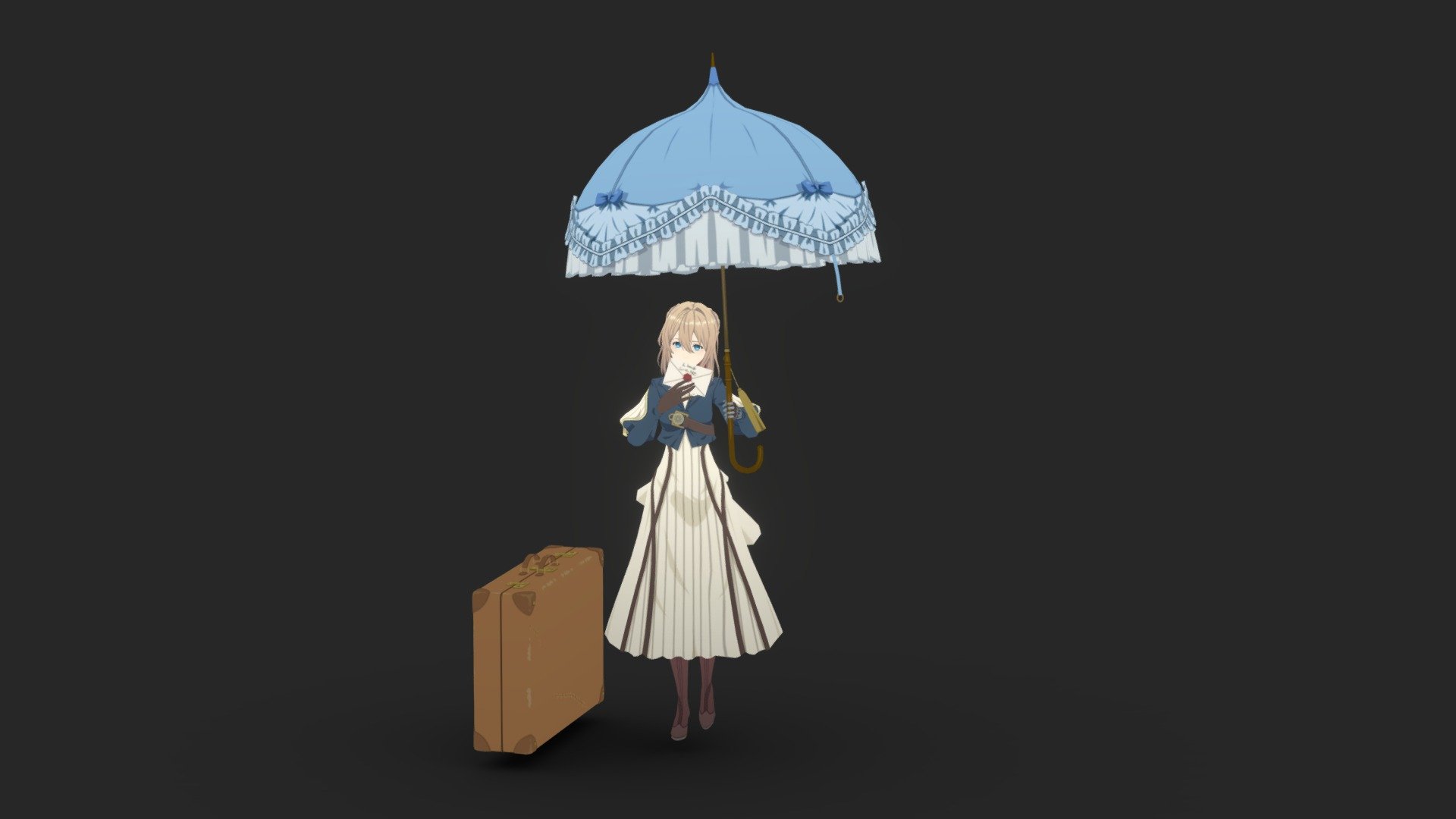 Violet Evergarden - 3D model by 二门em (@ermenem) [9964fd2] - Sketchfab