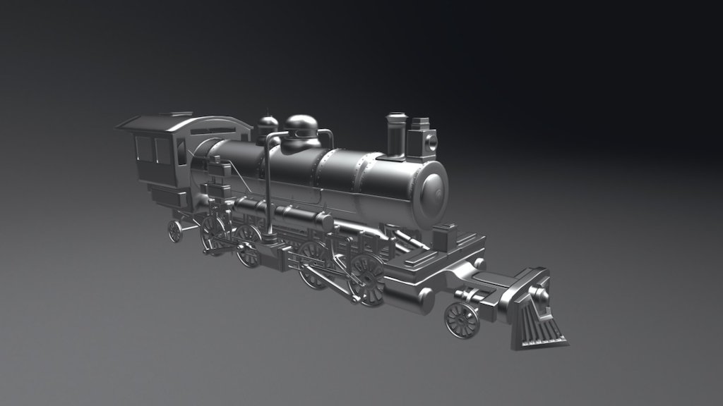 Train - 3D model by Pablo Jaén Romero (@pablojaen) [9968e09] - Sketchfab