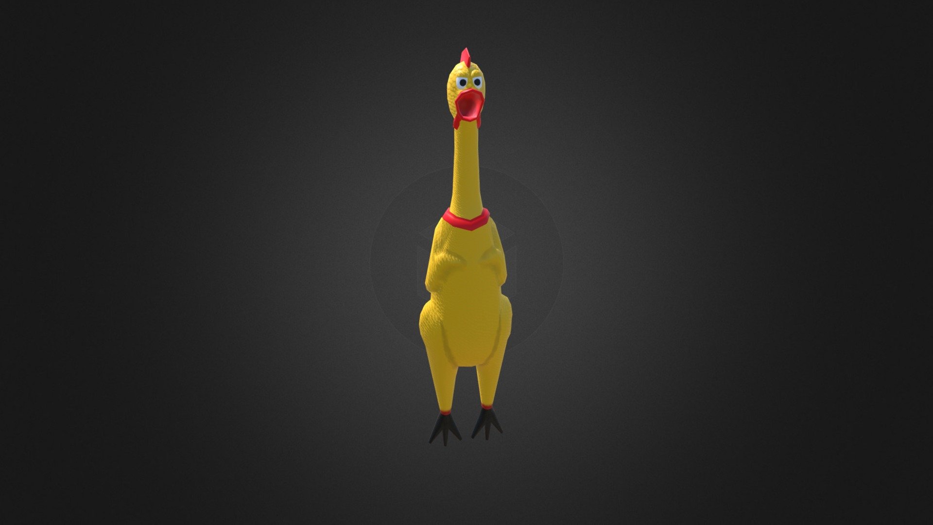 Squeaking Chicken - Download Free 3D model by Clément Pasquier (@quack ...