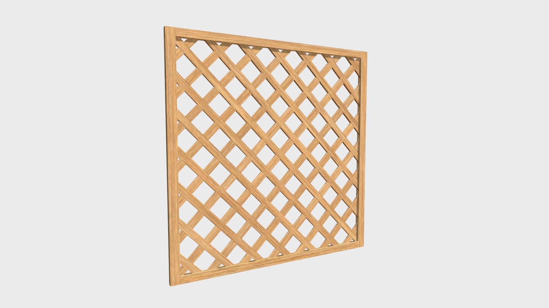 Wooden mesh panel module 1 - Buy Royalty Free 3D model by ...