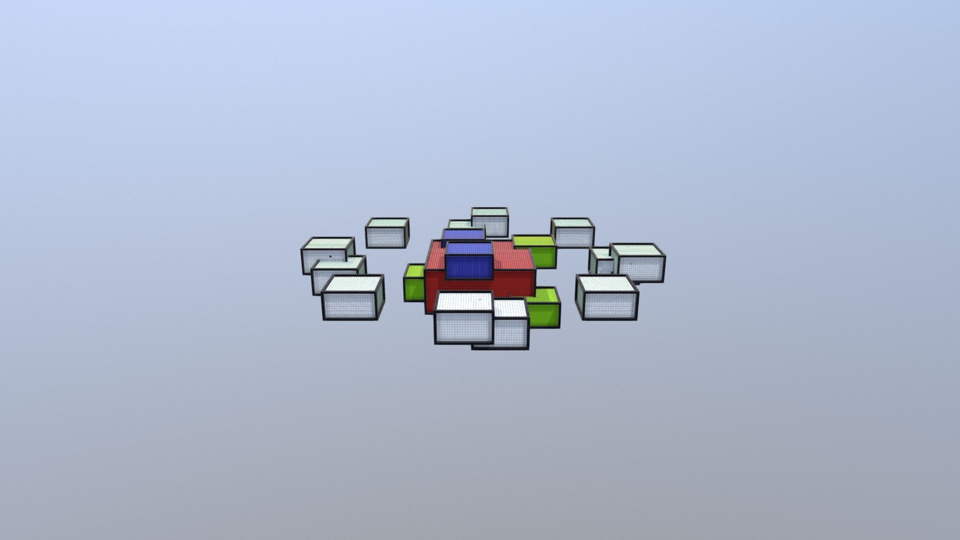blocky skywars - 3D model by StalkMe [996b8ef] - Sketchfab