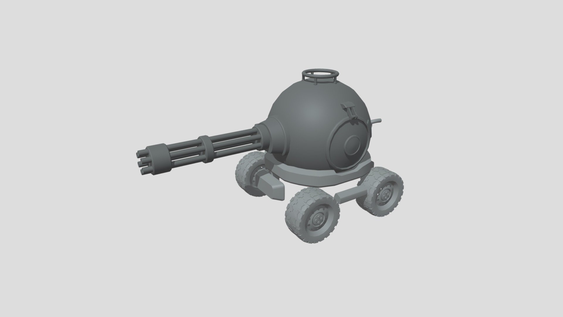 Sphere Tank - 3D model by CapJeronimo [996c1a6] - Sketchfab