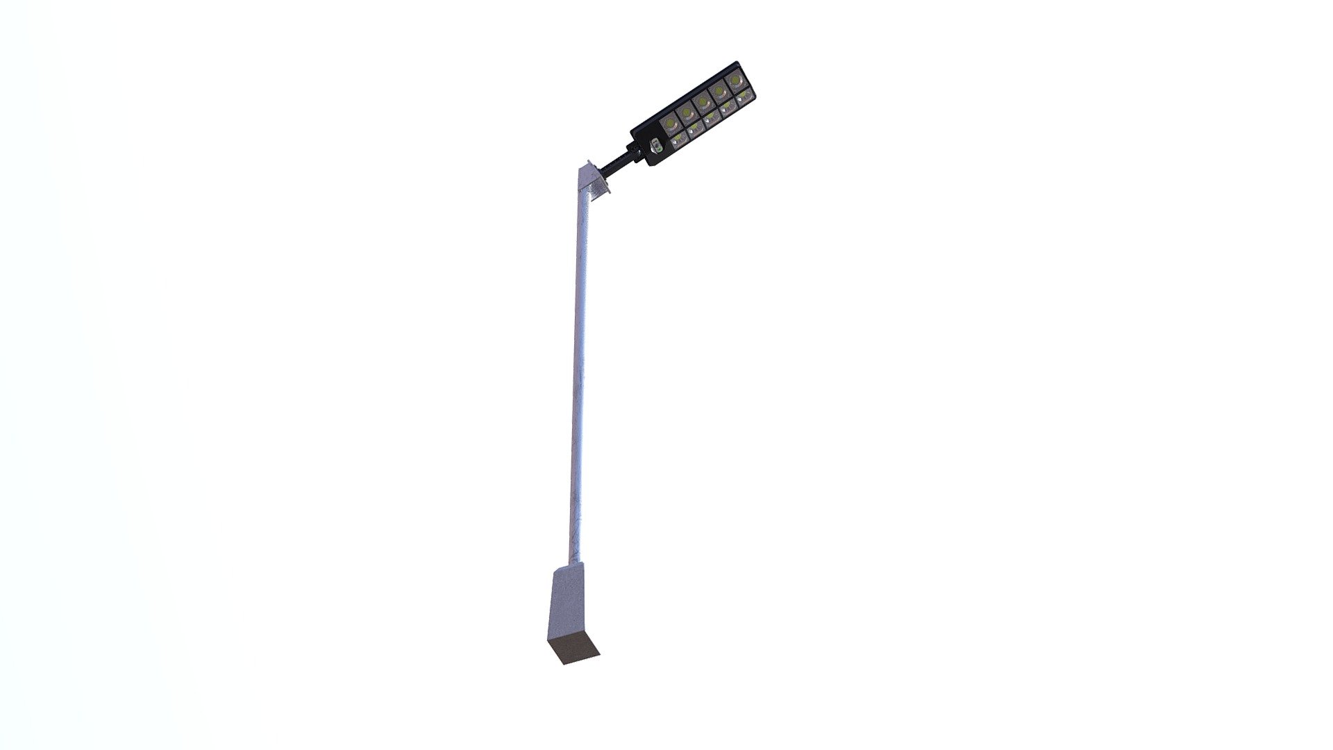Solar Street Light - Buy Royalty Free 3D model by ChakkitPP [996e85d ...