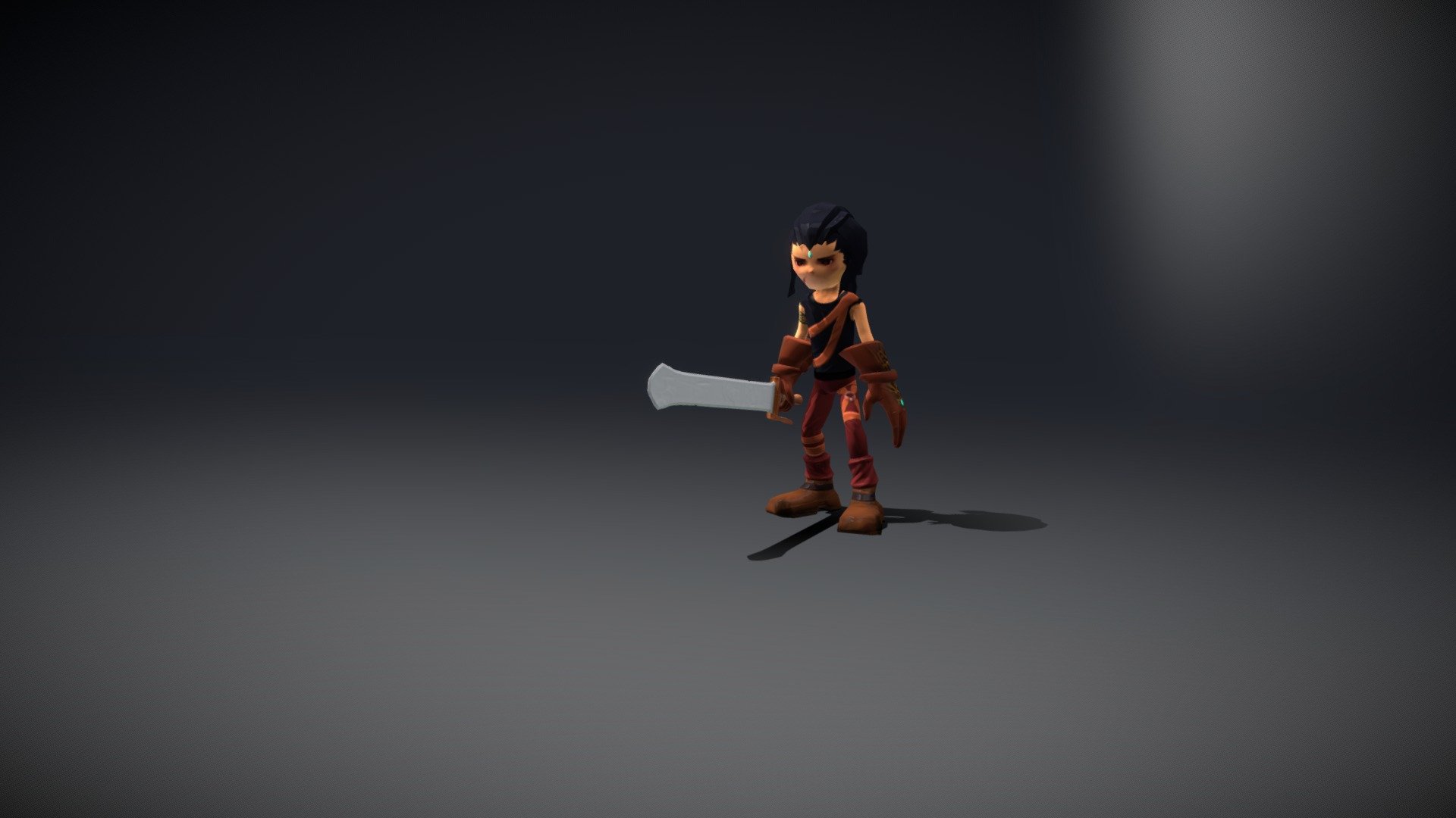 Protagonist Attack Sequence - 3D model by Mike Chan (@rikuchan ...