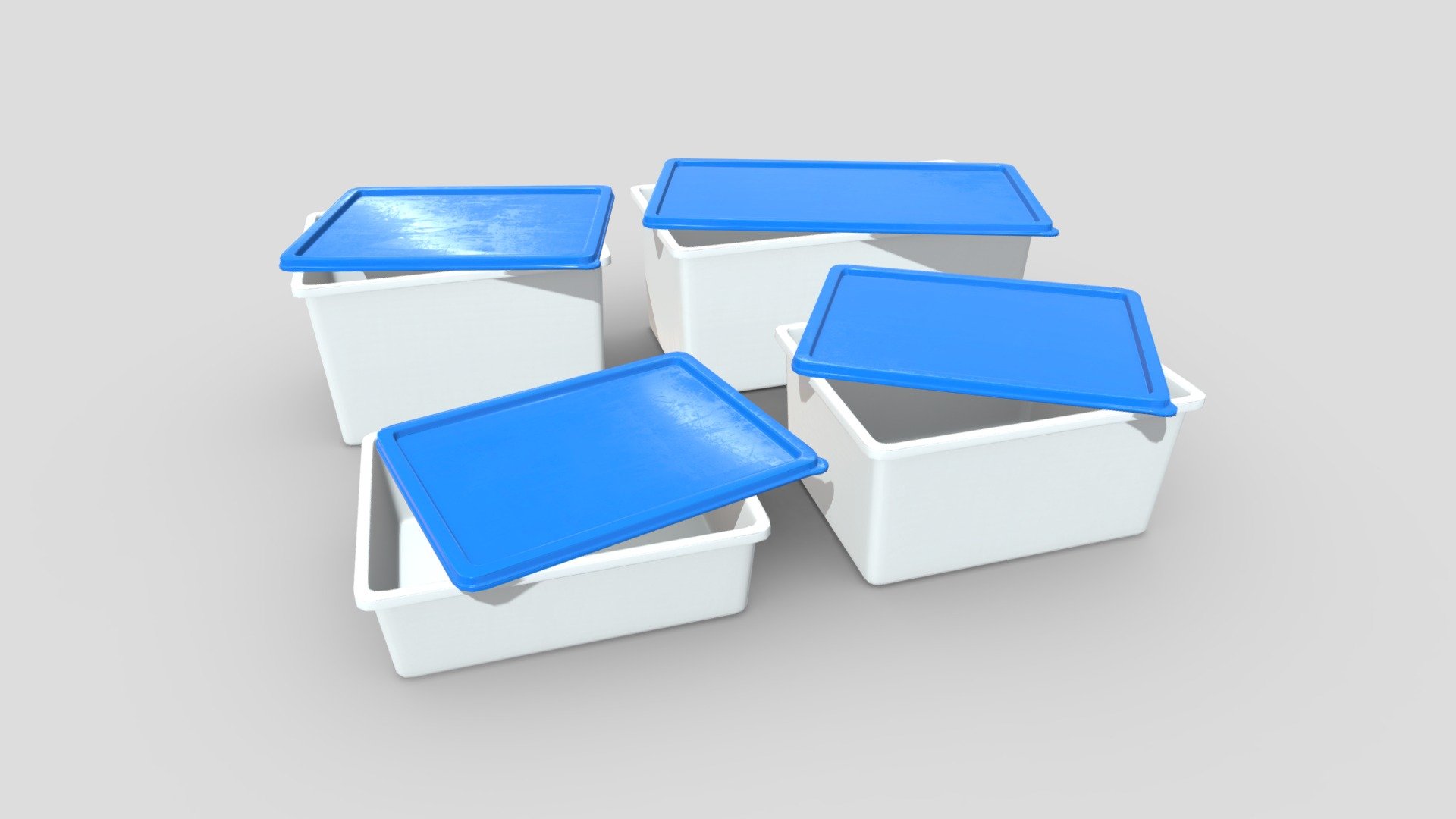 Food Container Pack - Buy Royalty Free 3D model by plaggy [996f63b ...