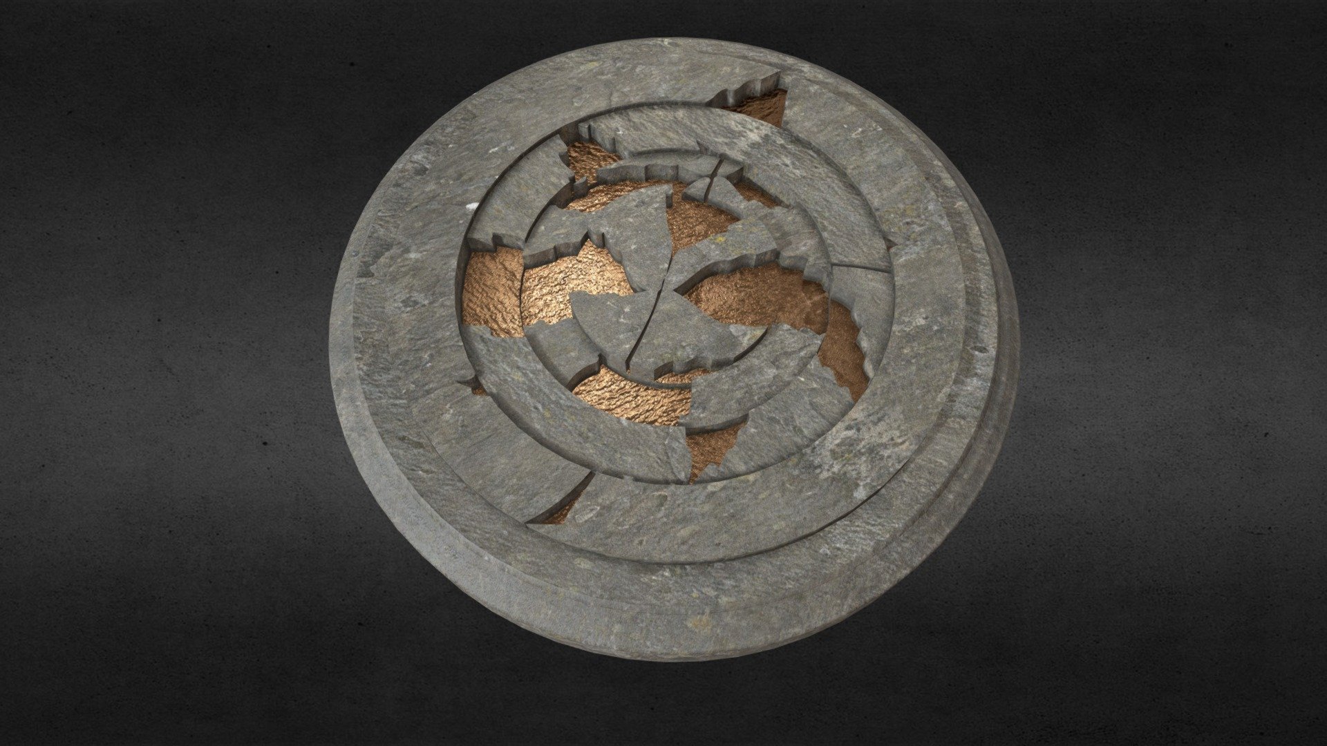 Riddle stones - Mystery Puzzle - Download Free 3D model by Samuel F ...