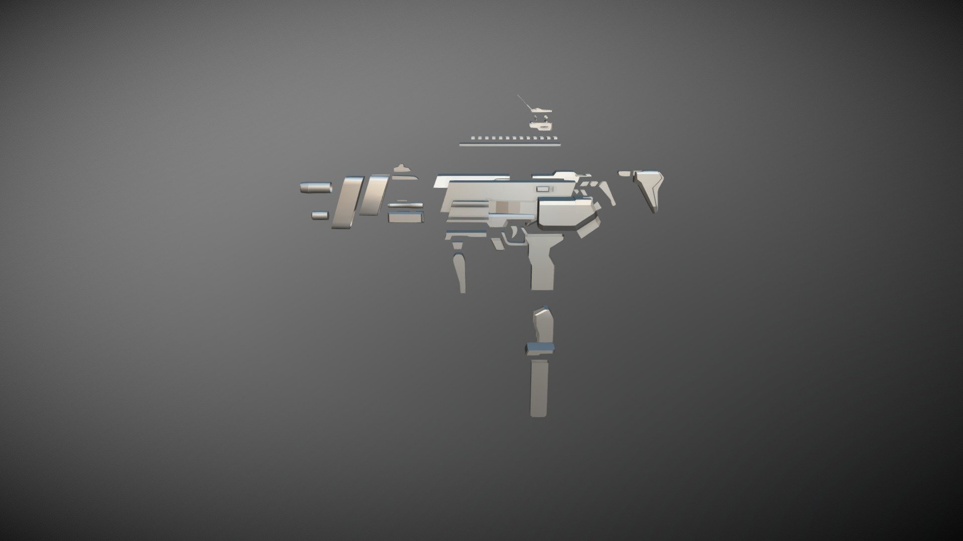 Sombra Weapon WIP (Explode) - 3D model by Szymon Wilczynski (@Jelonek54 ...