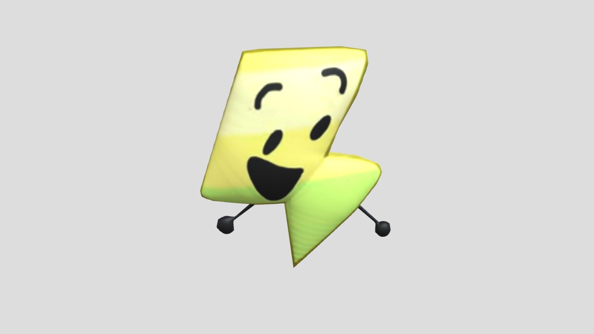 Lightning From BFB/TPOT - Download Free 3D model by Cartoon cat oficial (@21andreypereira ...