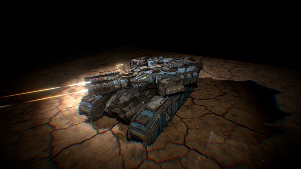 SF MK3 Tank - 3D model by GrafxBOX / CGPitbull (@GrafxBOX) [9971f80 ...