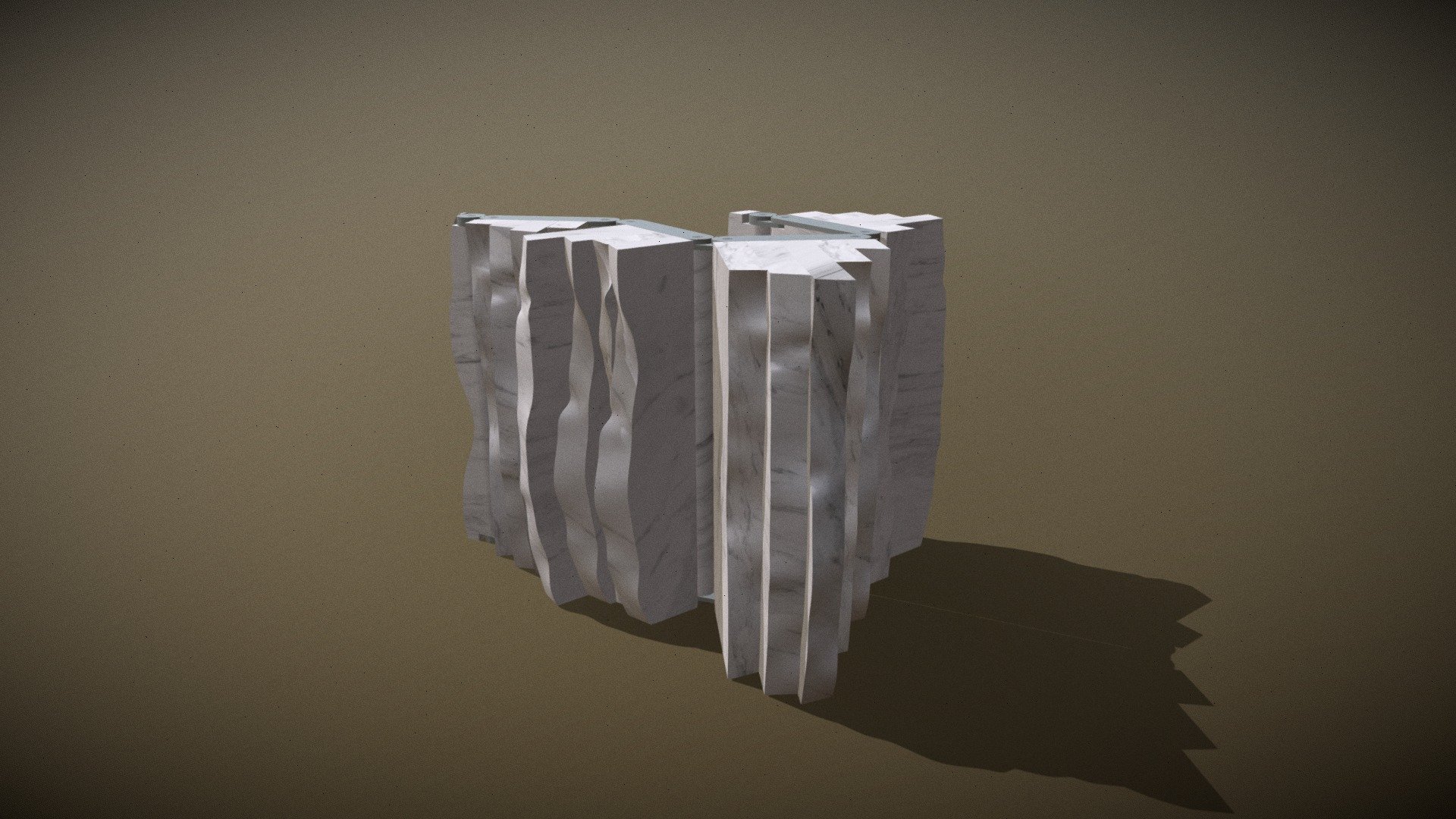Layered-Stones-Tables - modular links - version3 - 3D model by bourgoynestudio [99725e0] - Sketchfab