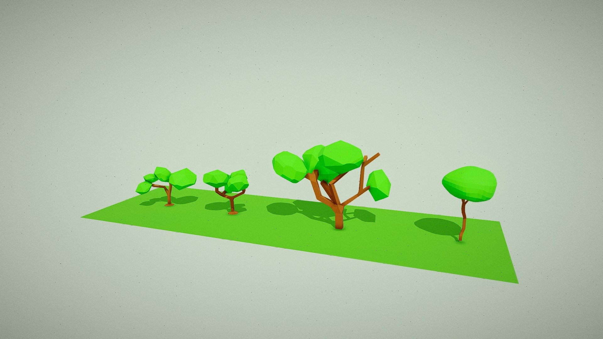 3D model low polly tree - Download Free 3D model by Hanif (@Hanif.Adlan ...