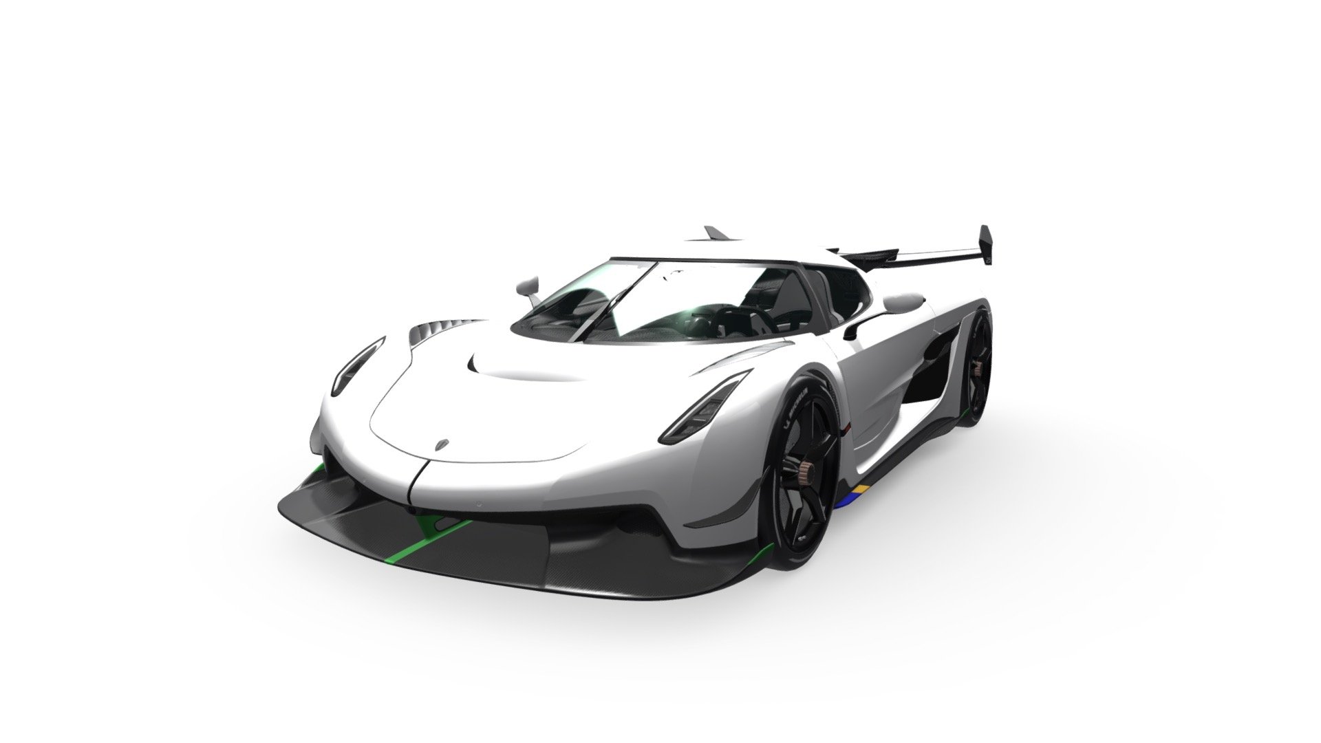 Koenigsegg Jesko - Download Free 3D model by Mona x Supercars (@Car2022 ...