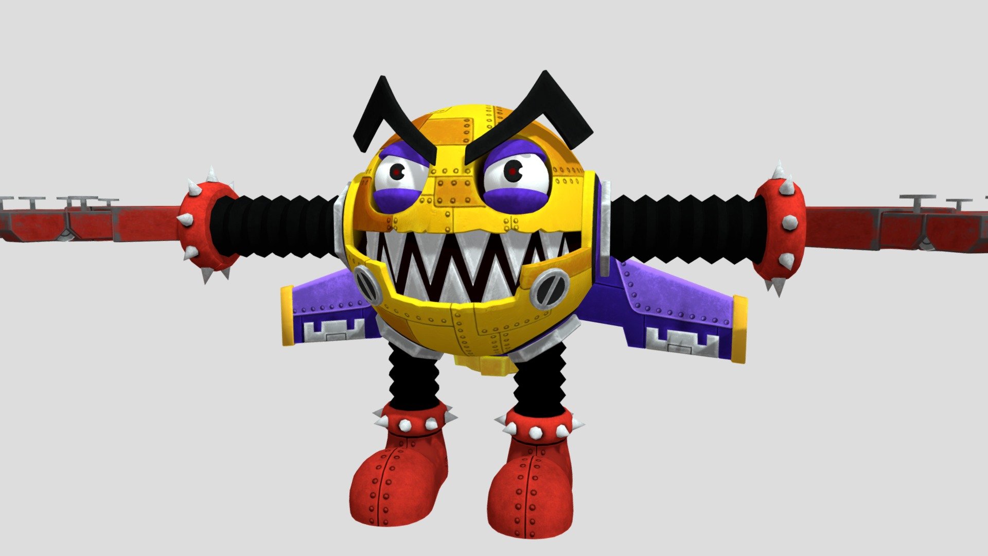 Toc-Man - Download Free 3D model by JadeandPals25 (@maldonadonanum ...