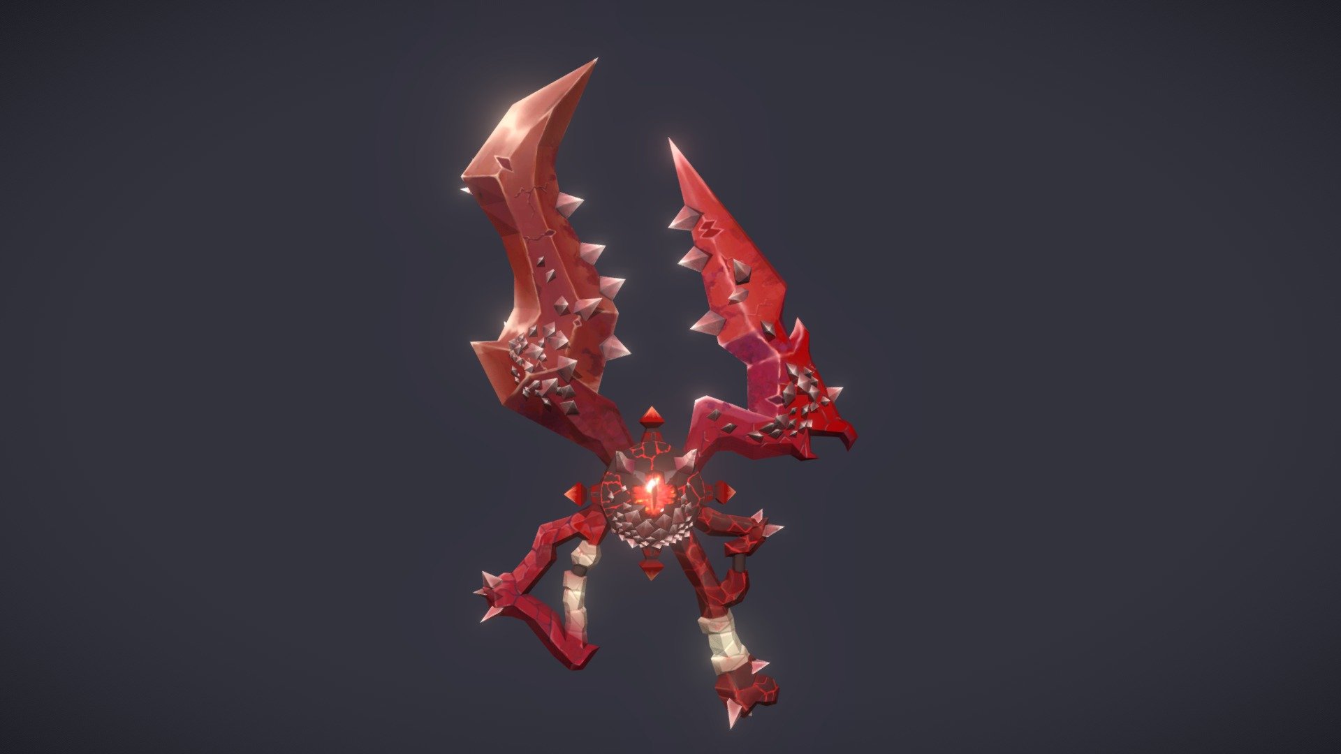 Demon scissors of doom and destruction - 3D model by Roeland_VDE ...