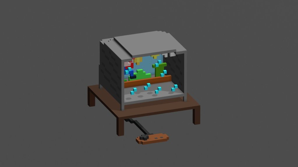 Voxel art - 3D model by DearFox [9978419] - Sketchfab
