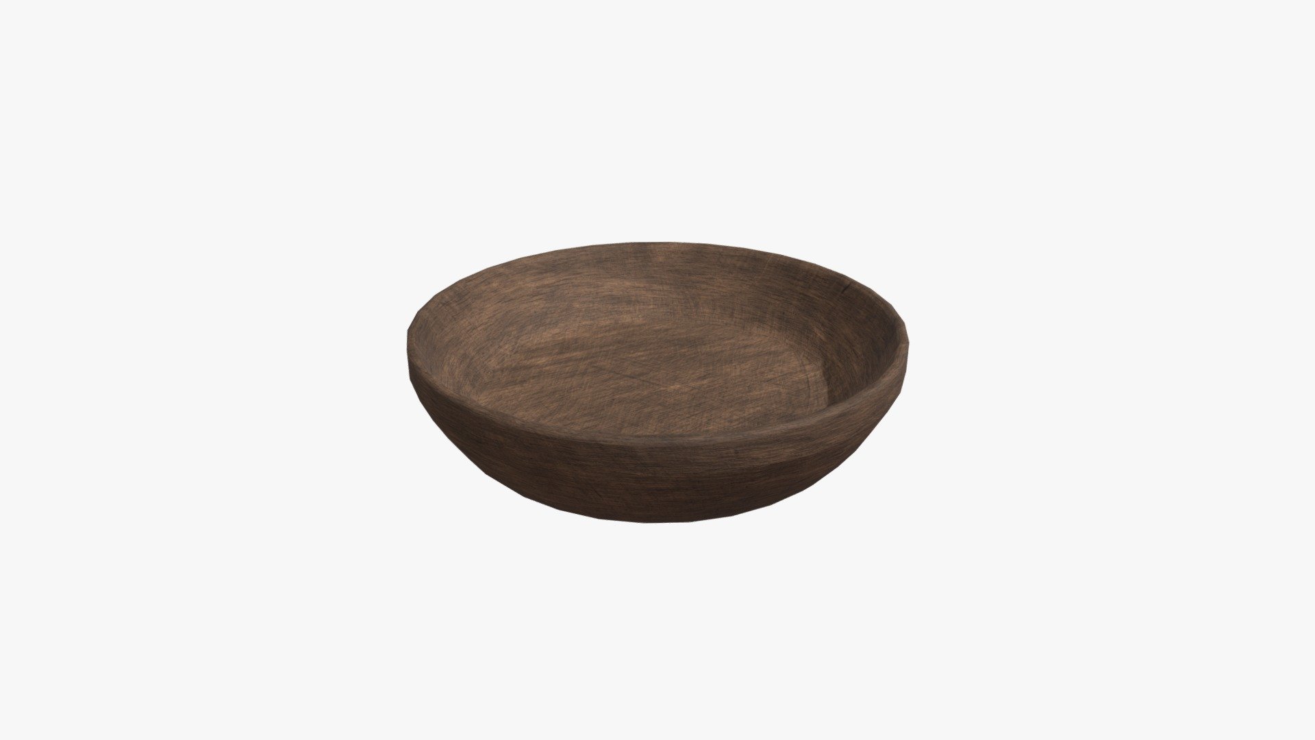 Wooden Plate - 3D model by 9il [9978fdb] - Sketchfab