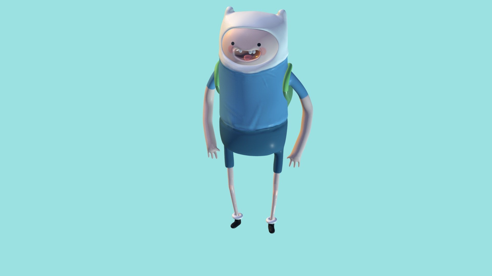 Finn the human - 3D model by bruno.fonfria [997c9f8] - Sketchfab
