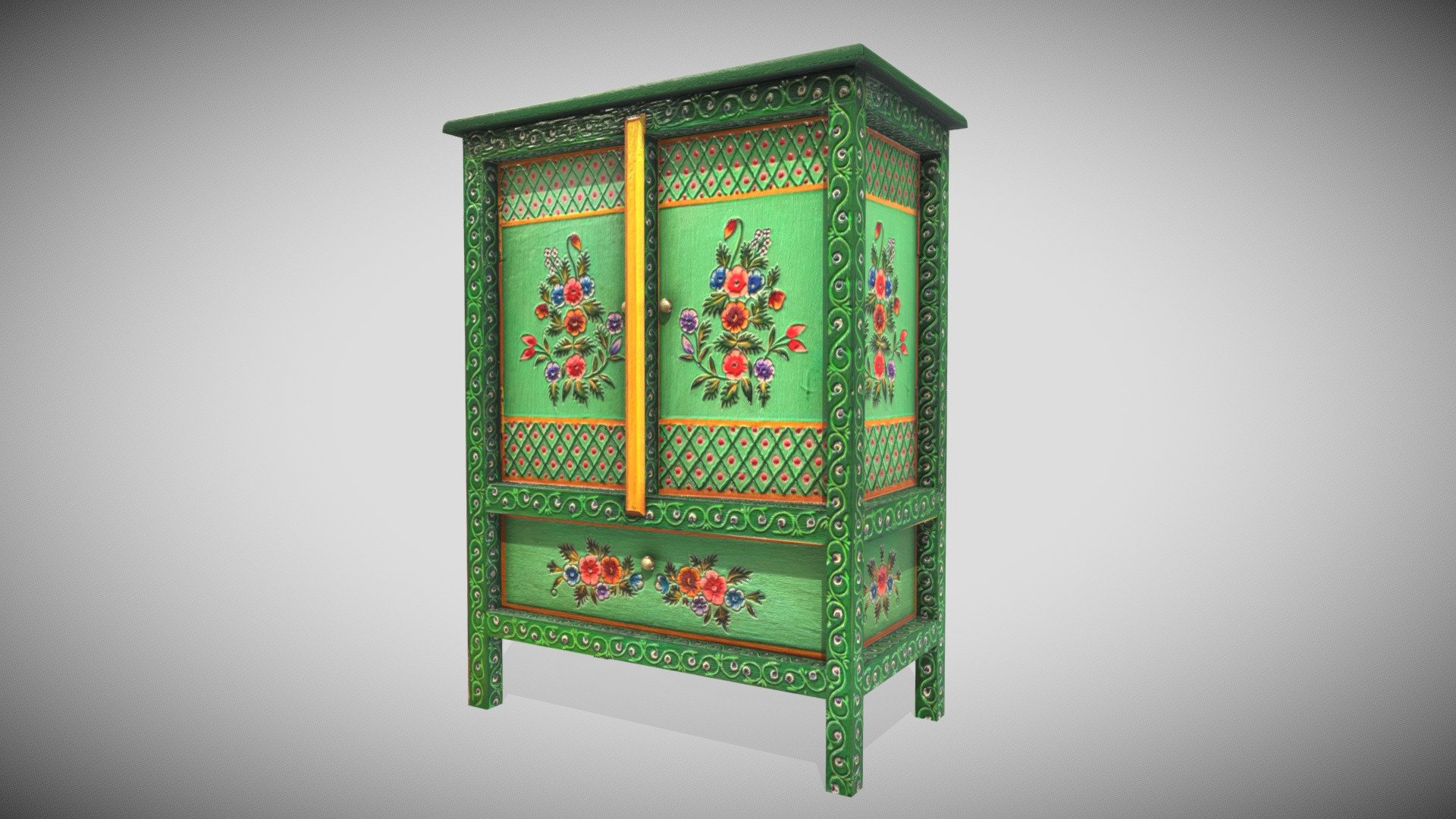 Night Table _ Verdolo - Buy Royalty Free 3D model by Francesco ...