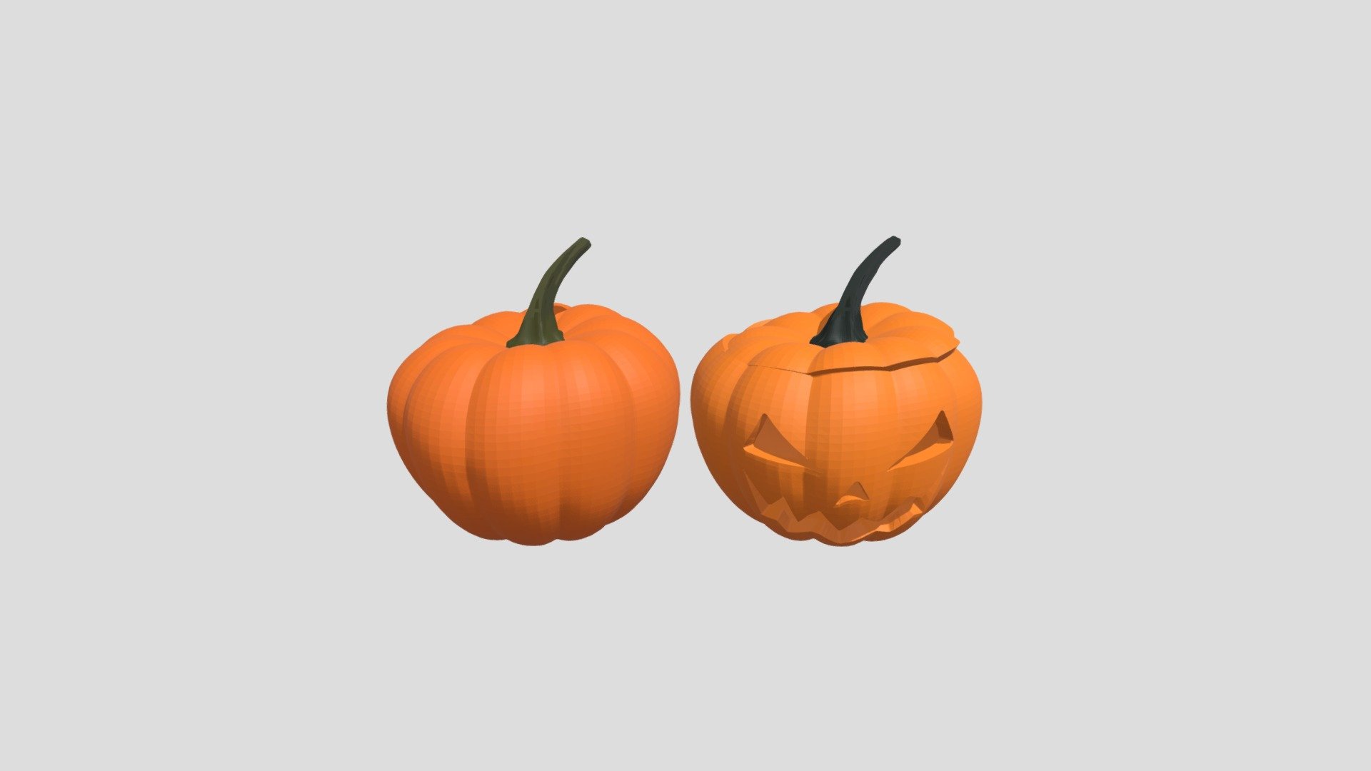 Pumpkin 3DS - 3D model by zhang192 [997db5a] - Sketchfab