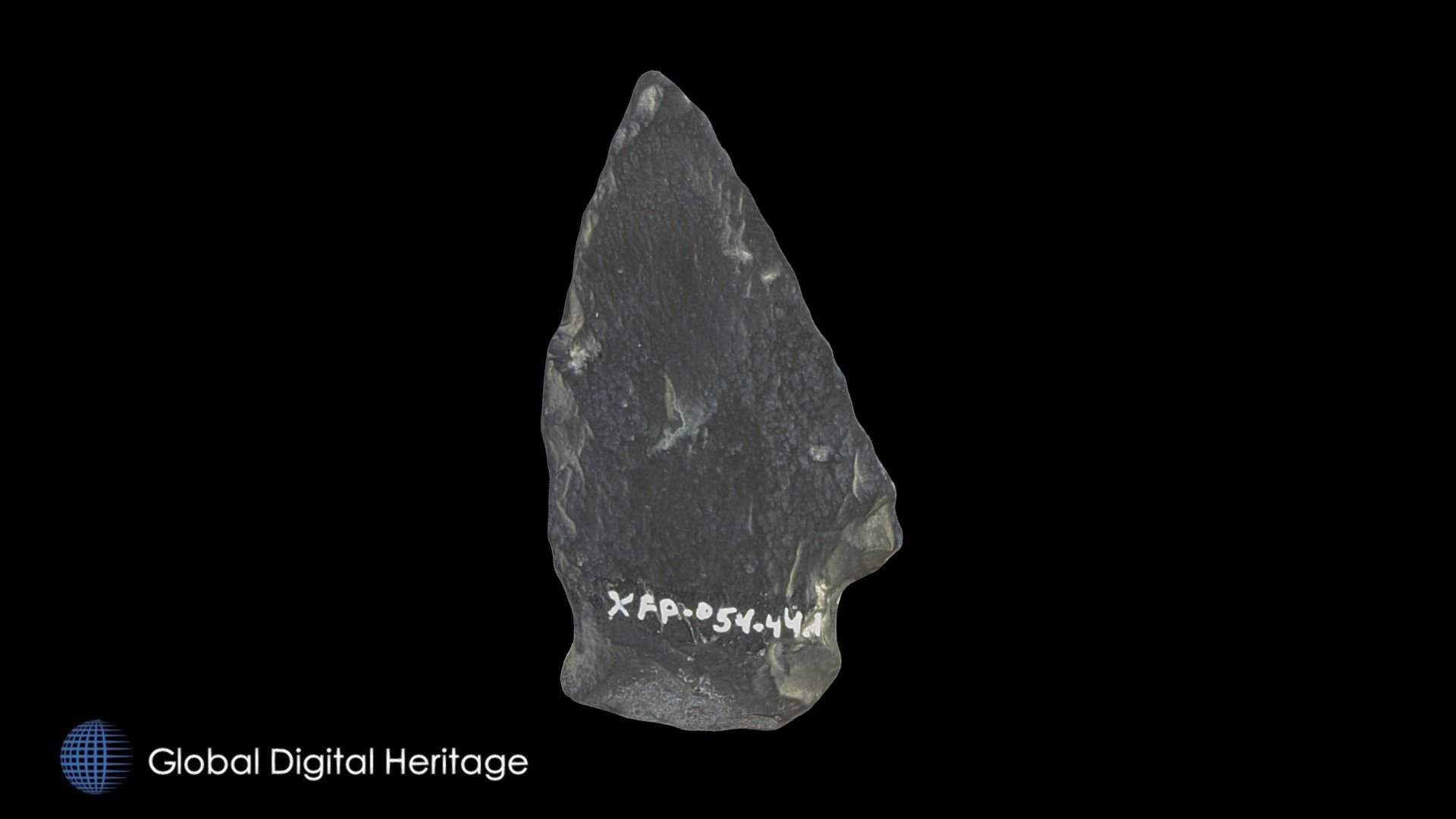 XFP-054 Hafted Scraper, Sanak Island, Alaska. - Download Free 3D model ...