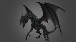 Dragon baddie - 3D model by AGoodUsername (@AGoodUsernane) [5614db7 ...