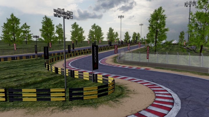Racetrack 3D models - Sketchfab