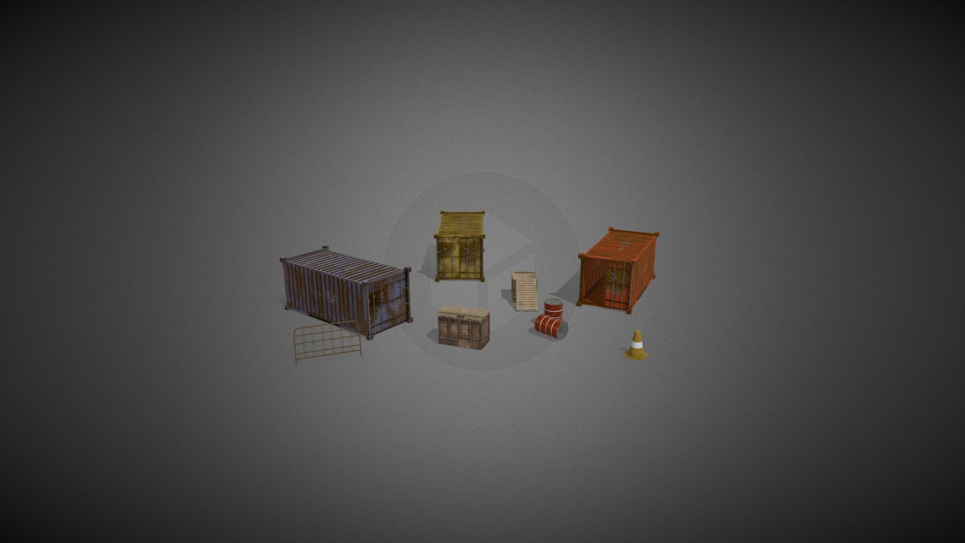 Call Of Duty Shipment Map ( FAN MADE ) - Download Free 3D model by Raaj ...