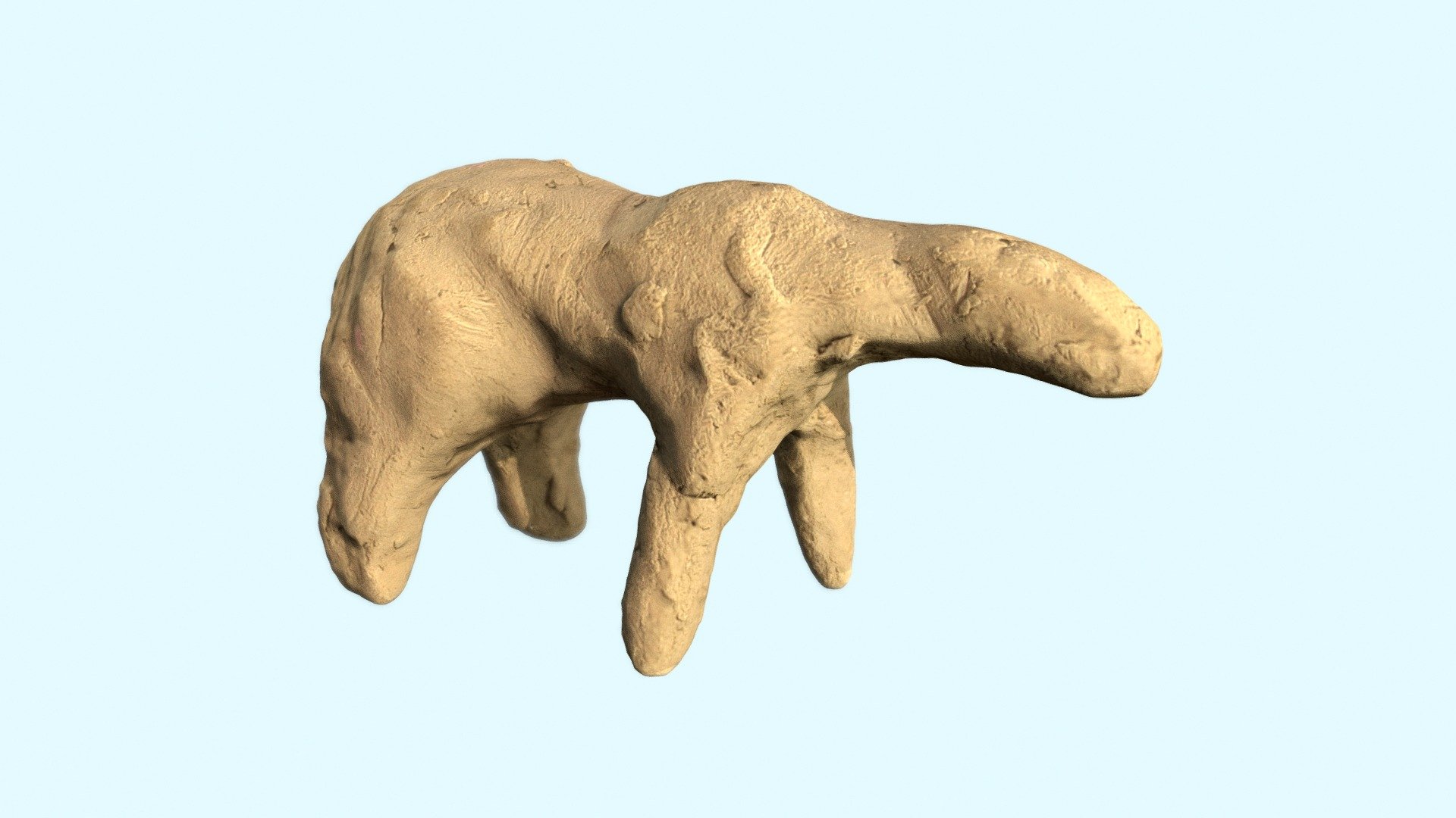 Clay Figure - Polar Bear - Download Free 3D model by gugusheep [9983137 ...