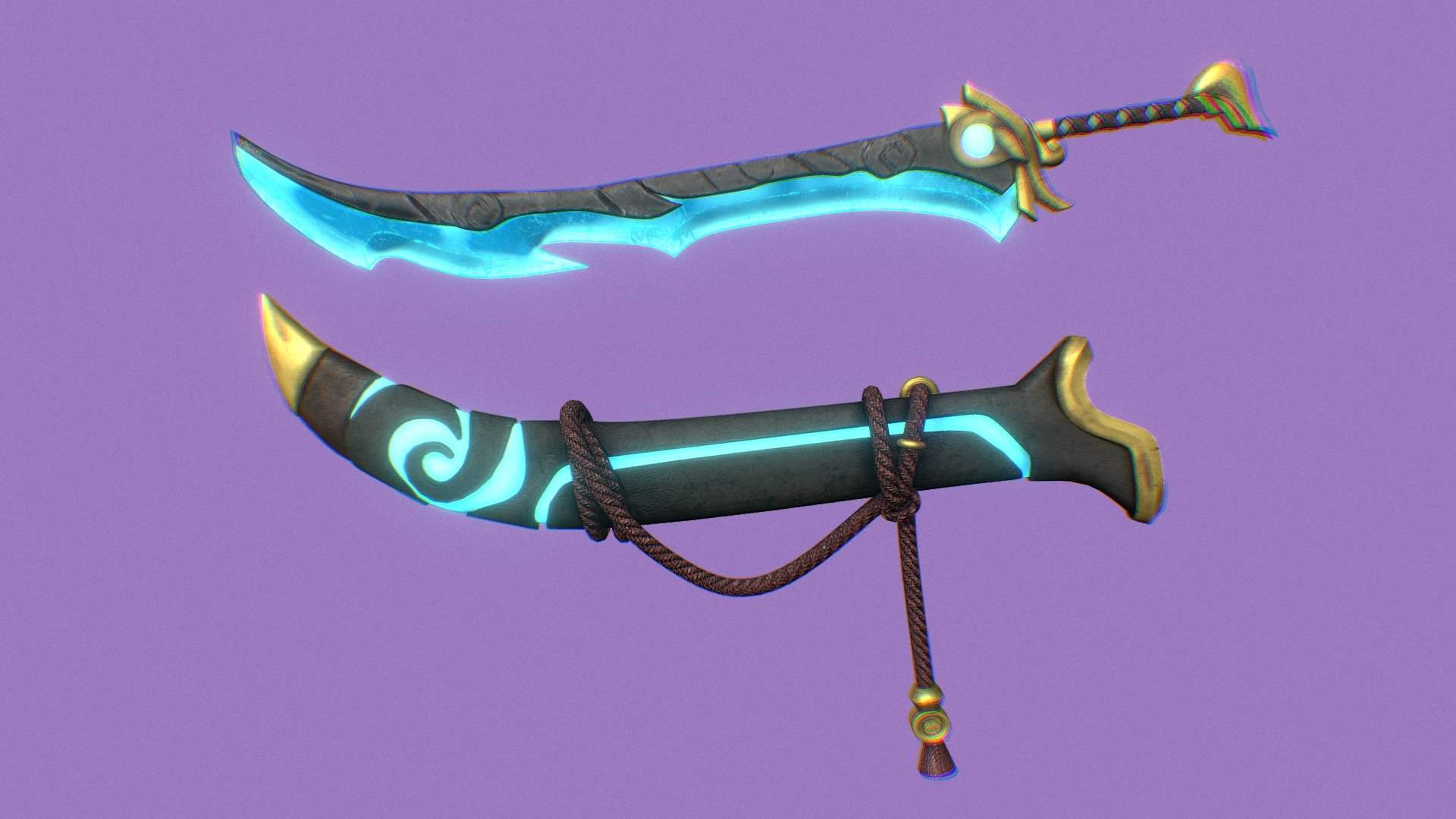 Yasuo's Stormrazor Fanart - 3D model by SynthPop [9984ab4] - Sketchfab