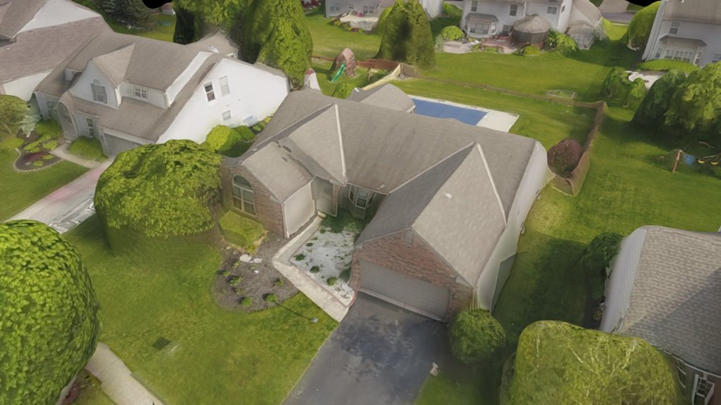 Residential Real Estate 3D Model - 3D model by Bernharde Aerial Imagery ...