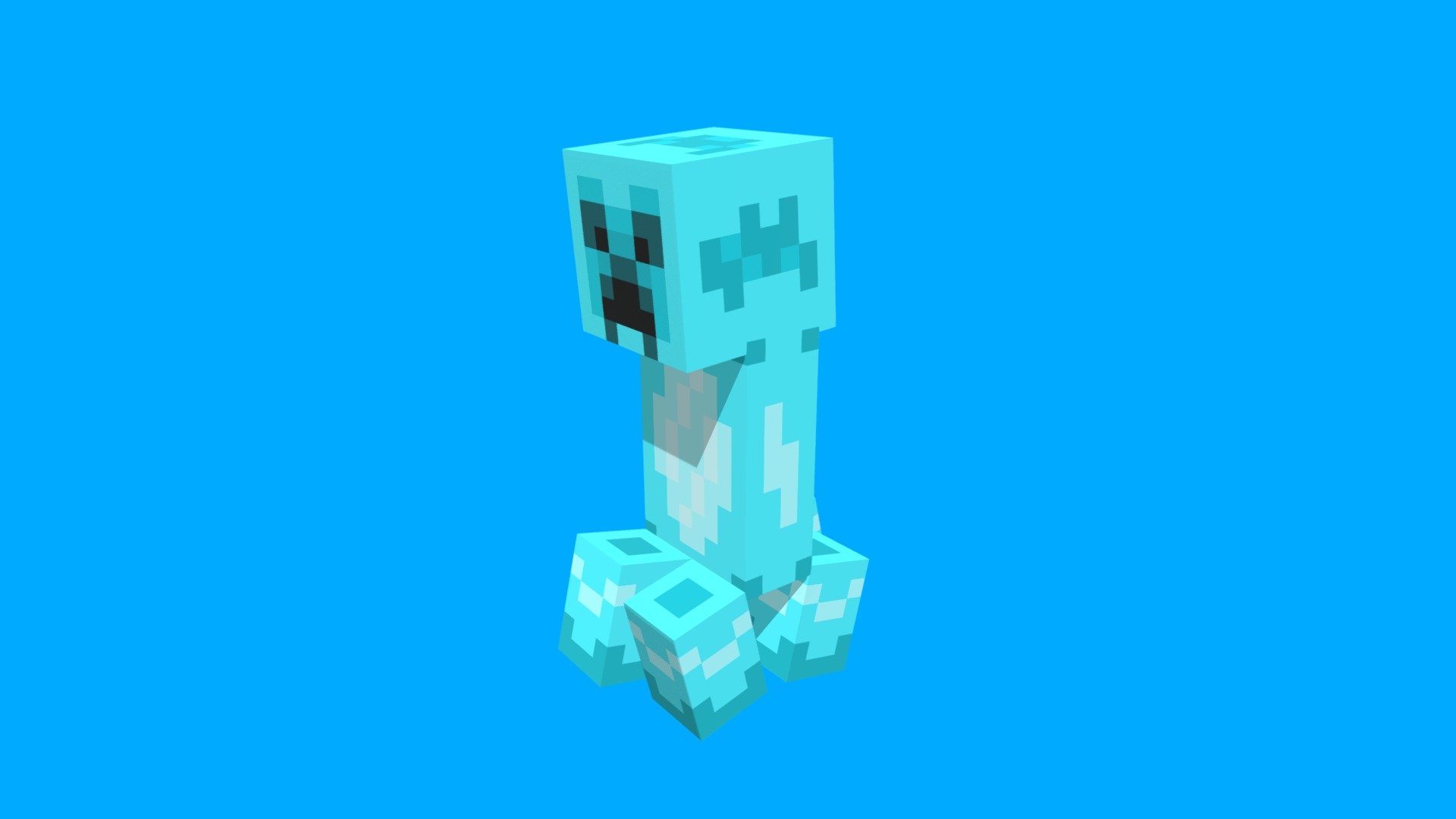 Aqua creeper - Download Free 3D model by kingillager [99859d5] - Sketchfab