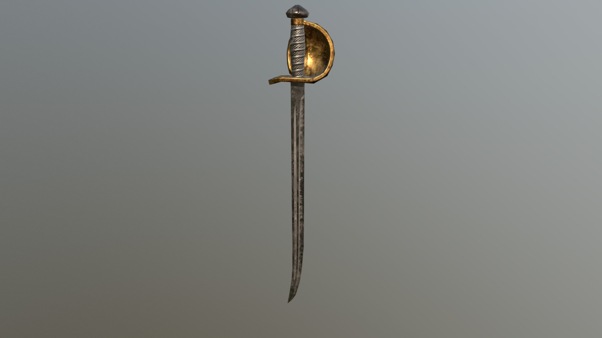 Pirate Cutlass - 3D model by maussi [9986cb4] - Sketchfab