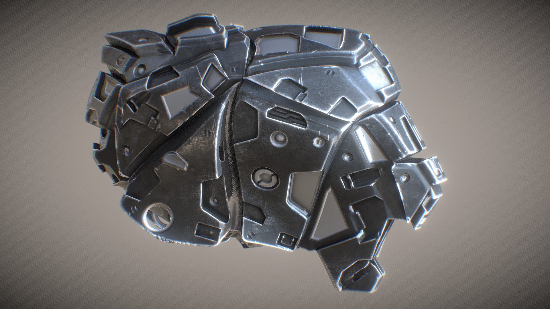 Robot Head 3 - Download Free 3D model by mgfxer [9987516] - Sketchfab