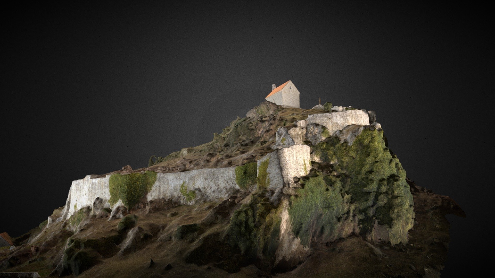 Stari grad Sinj - 3D model by BrkoPhotogram [998a972] - Sketchfab