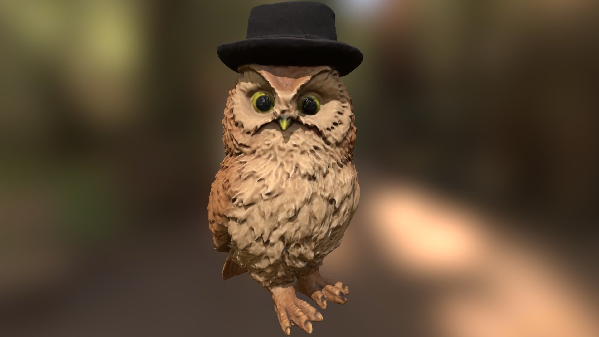 3D_scan - Cap Owl#03 - Buy Royalty Free 3D model by digikstudio ...