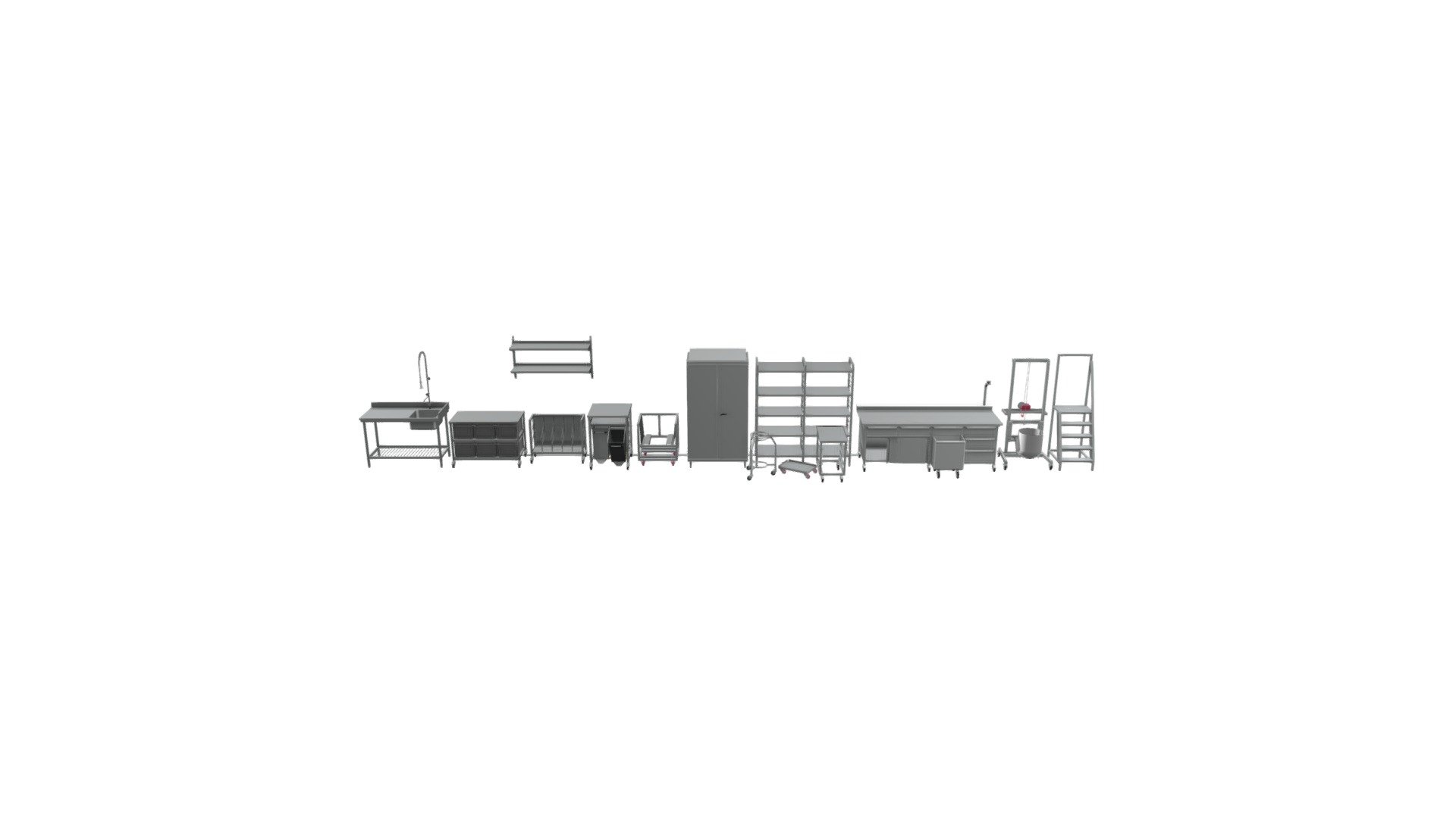ADVERTENTIE GPMEDIA - BAKKERIJ INRICHTING - 3D model by Van 't Wout ...