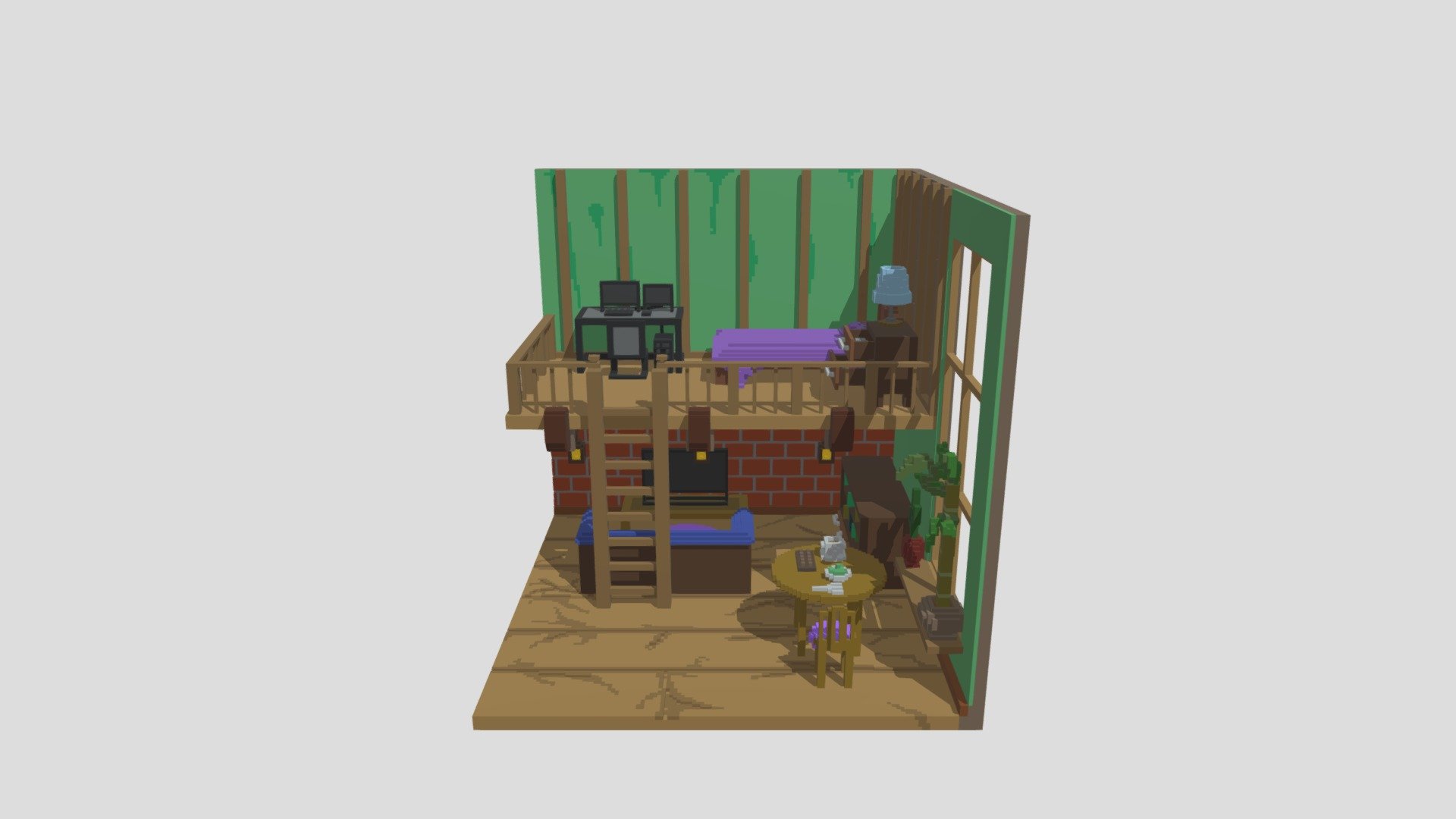 room - 3D model by wer111799 [998f434] - Sketchfab